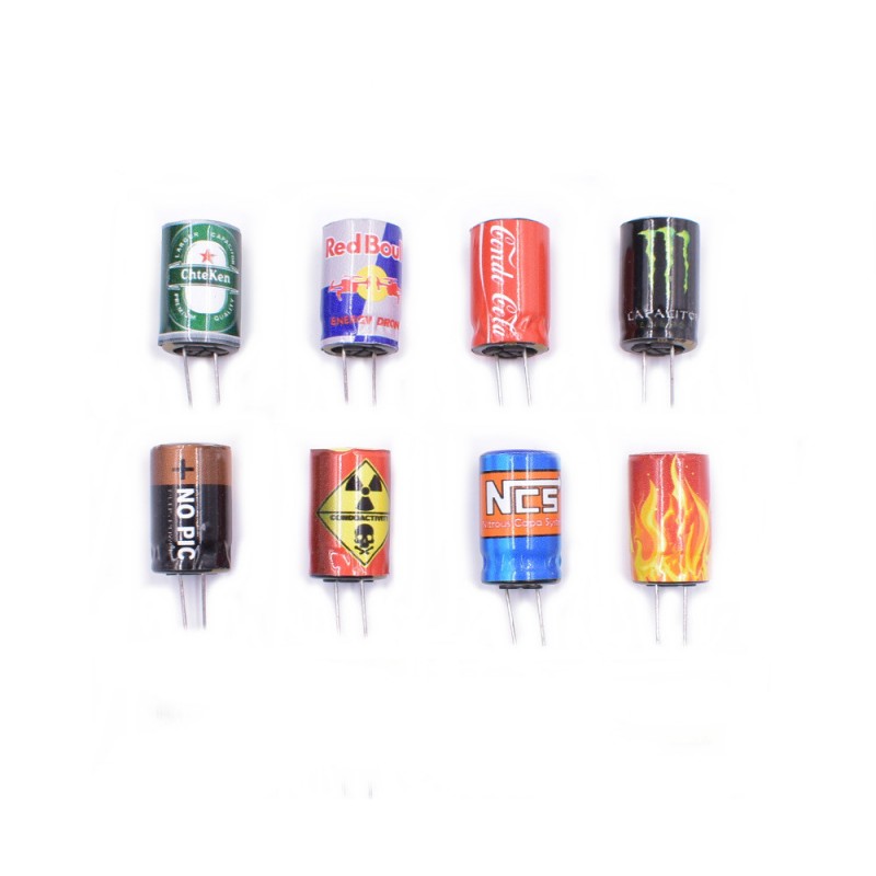 Stickers for capacitor Low ESR 680uF 35V - Type 2