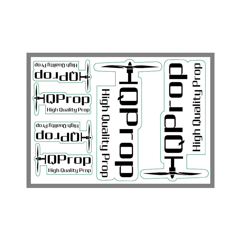 Sticker "HQ Prop" - Drone-FPV-Racer.com
