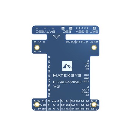 Matek Flight Controller H743-WING V3 - Drone-FPV-racer.com