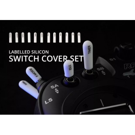 Silicon Switch Cover Set (12pcs) By RadioMaster - Drone-FPV-Racer.com