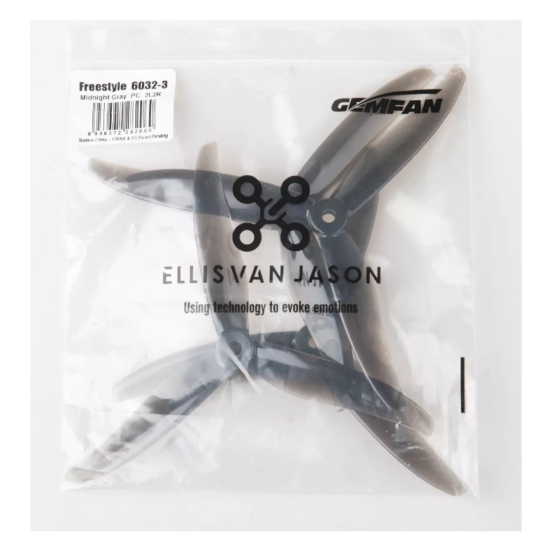 Hélices Freestyle 6032-3 - Edition Ellis Van Jason (4pcs) - Gemfan ...