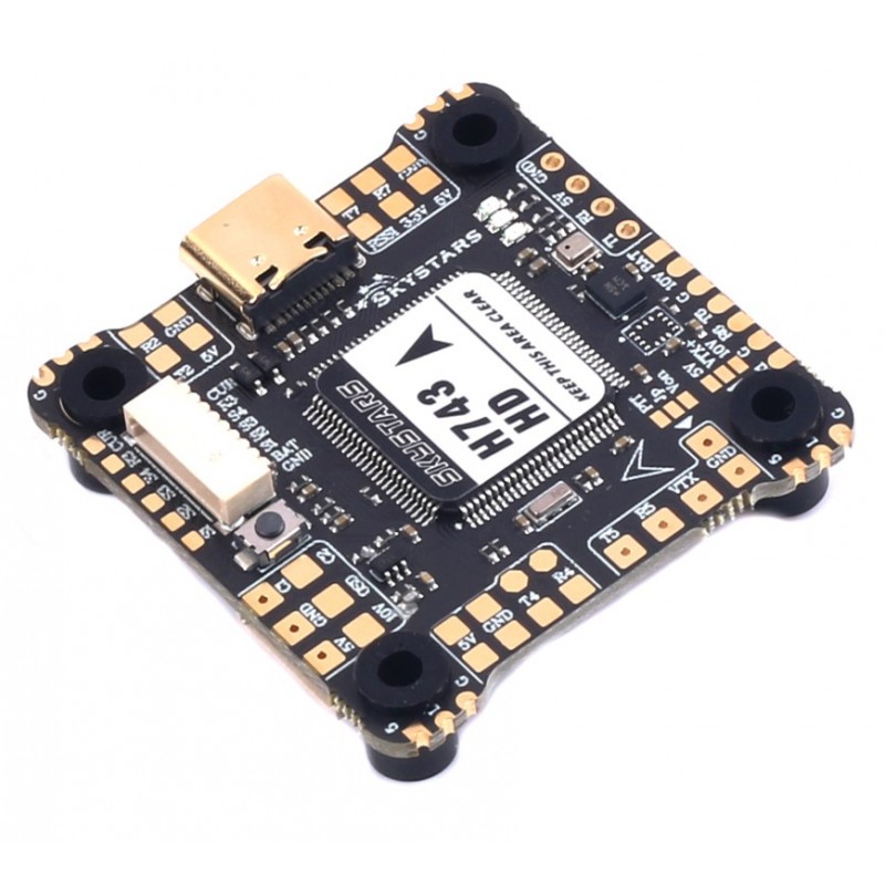 Contrôleur de Vol H743 HD - Skystars - Drone-FPV-Racer.com
