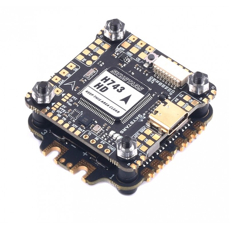 H743 HD (Single gyro) + KO60 Stack By Skystars - Drone-FPV-racer.com