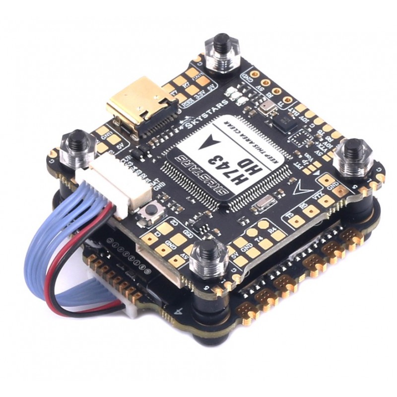 H743 HD (Single gyro) + KO60 Stack By Skystars - Drone-FPV-racer.com