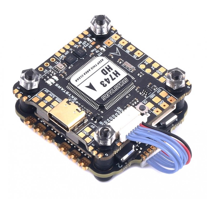 H743 HD (Dual gyro) + KM60 Stack By Skystars - Drone-FPV-racer.com