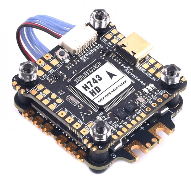 H743 HD (Dual gyro) + KM60 Stack By Skystars - Drone-FPV-racer.com