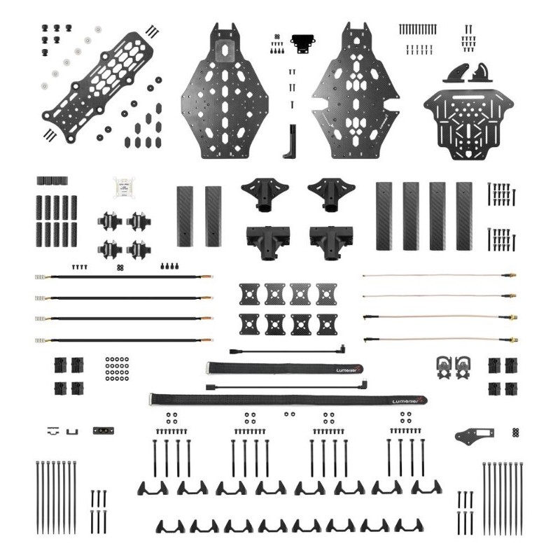 QAV-PRO Lifter Cinequads Edition Frame Kit By Lumenier - Drone-FPV ...