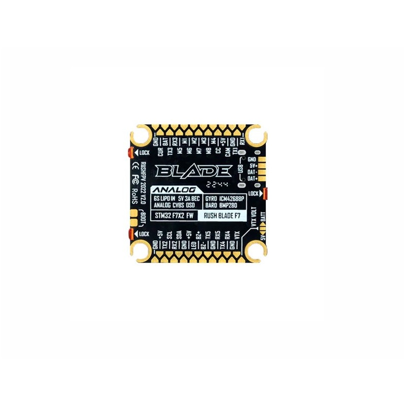 Rush Blade F722 30x30 Flight Controller For Analog V2 By RushFPV ...