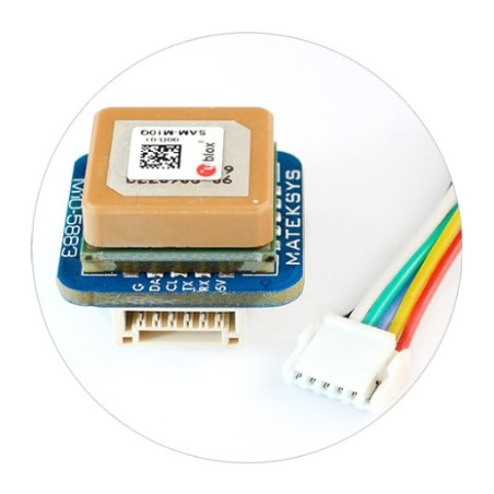 GNSS & Compass M10Q-5883 By Matek - Drone-FPV-racer.com
