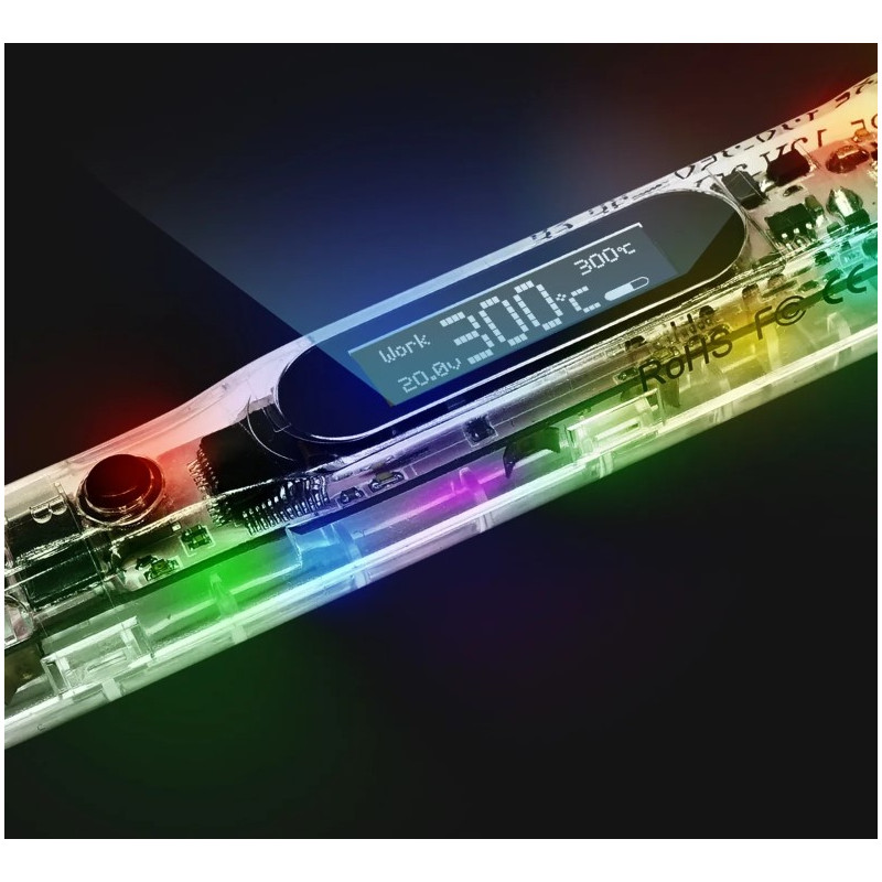 SI012 Pro Max OLED Soldering Iron Kit By Sequre - Drone-fpv-racer.com