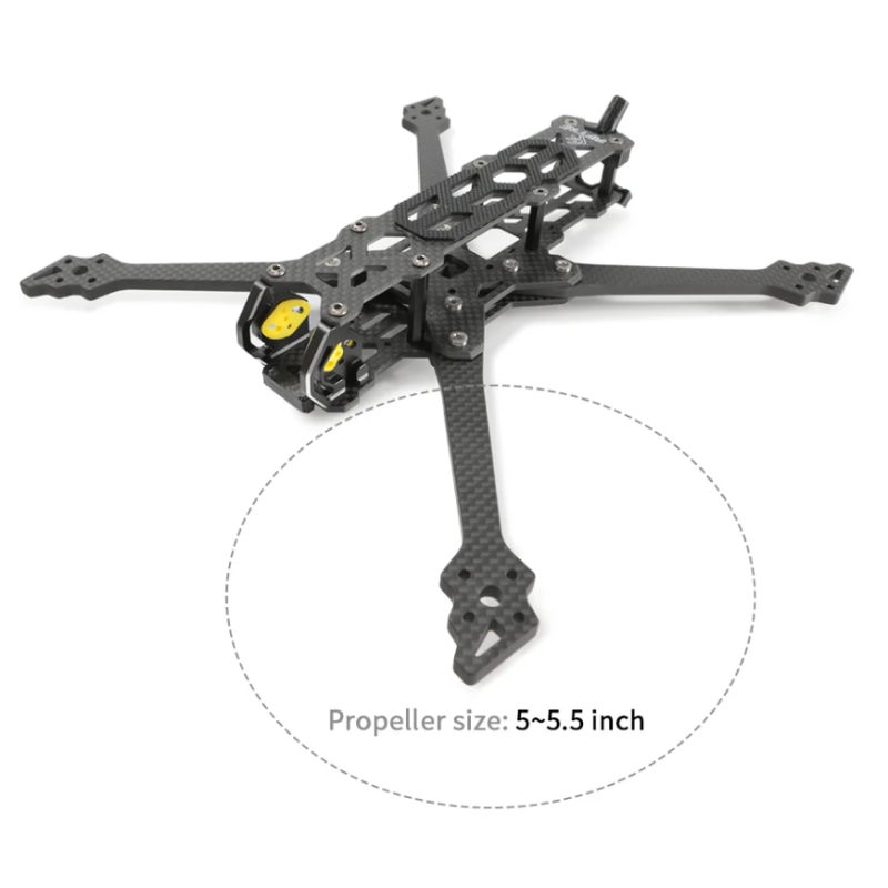FIFTY5 Freestyle Frame Kit - FlyFishRC - Drone-FPV-Racer.com