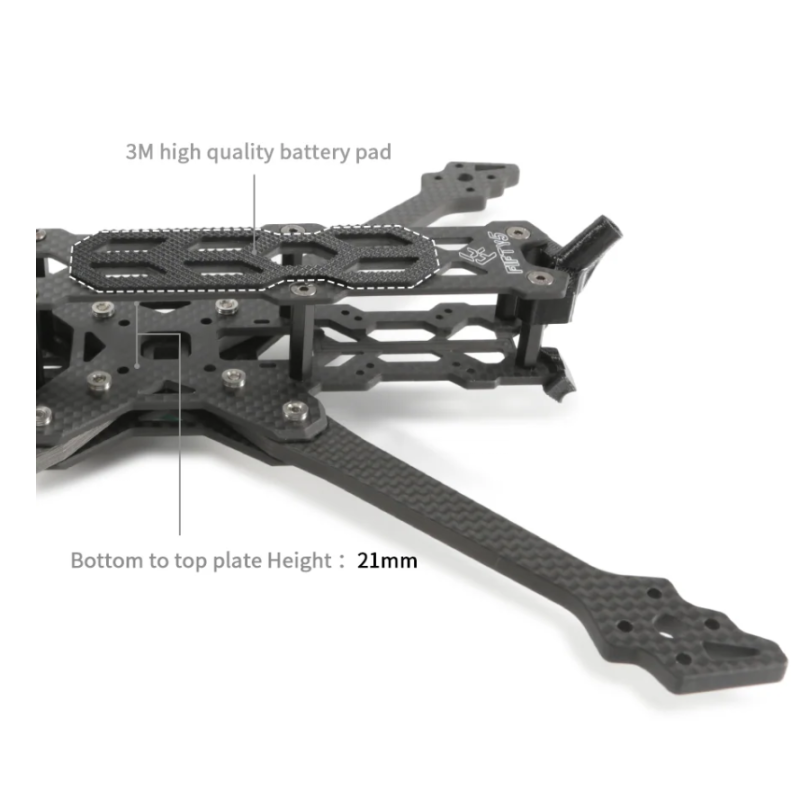 FIFTY5 Freestyle Frame Kit - FlyFishRC - Drone-FPV-Racer.com