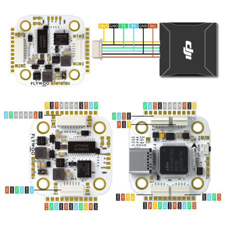 GOKU F722 Pro Mini V2 Flight Controller By Flywoo - Drone-FPV-Racer.com