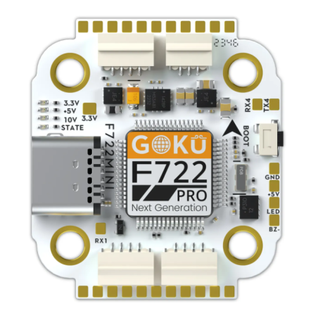 GOKU F722 Pro Mini V2 Flight Controller By Flywoo - Drone-FPV-Racer.com