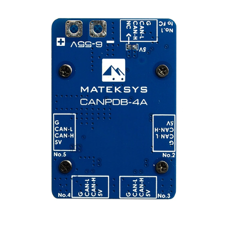 CANPDB w/ 4A BEC & JST-GH Splitter By Matek - Drone-FPV-racer.com