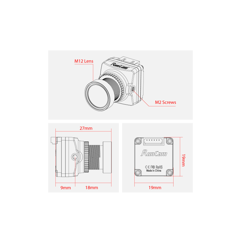 Night Eagle 3 V2 Camera By Runcam - Drone-FPV-Racer.com