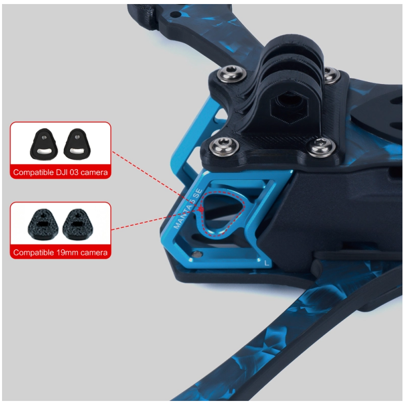 Manta 5 SE Frame Kit - AxisFlying - Drone-FPV-Racer.com
