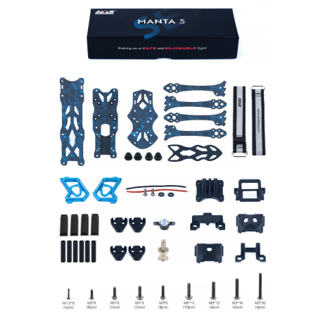 Manta 5 SE Frame Kit By AxisFlying - Drone-FPV-Racer.com