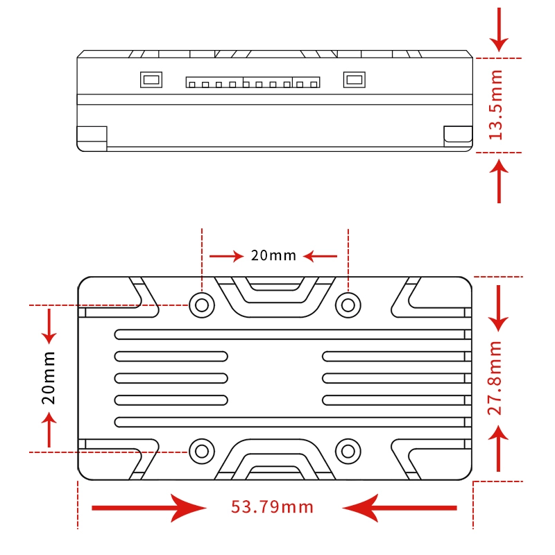 Terk 5.8G 5W VTX By AxisFlying - Drone-FPV-Racer.com