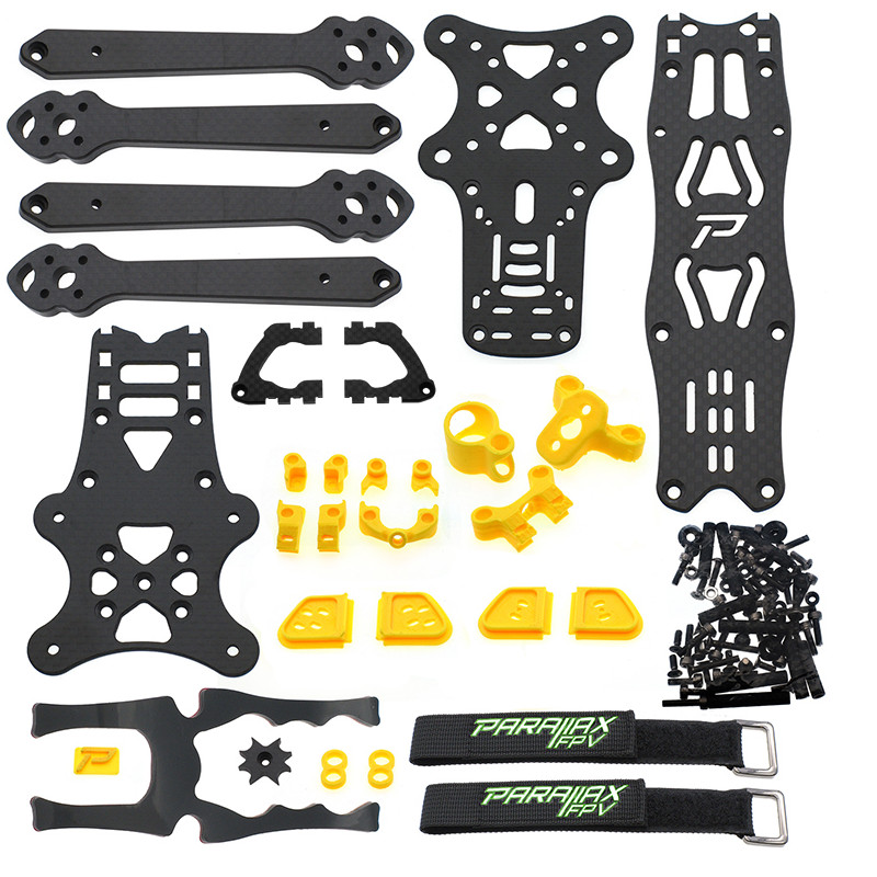 Valkyrie 5.1Inch Frame Kit By Parallax - Drone-FPV-Racer.com
