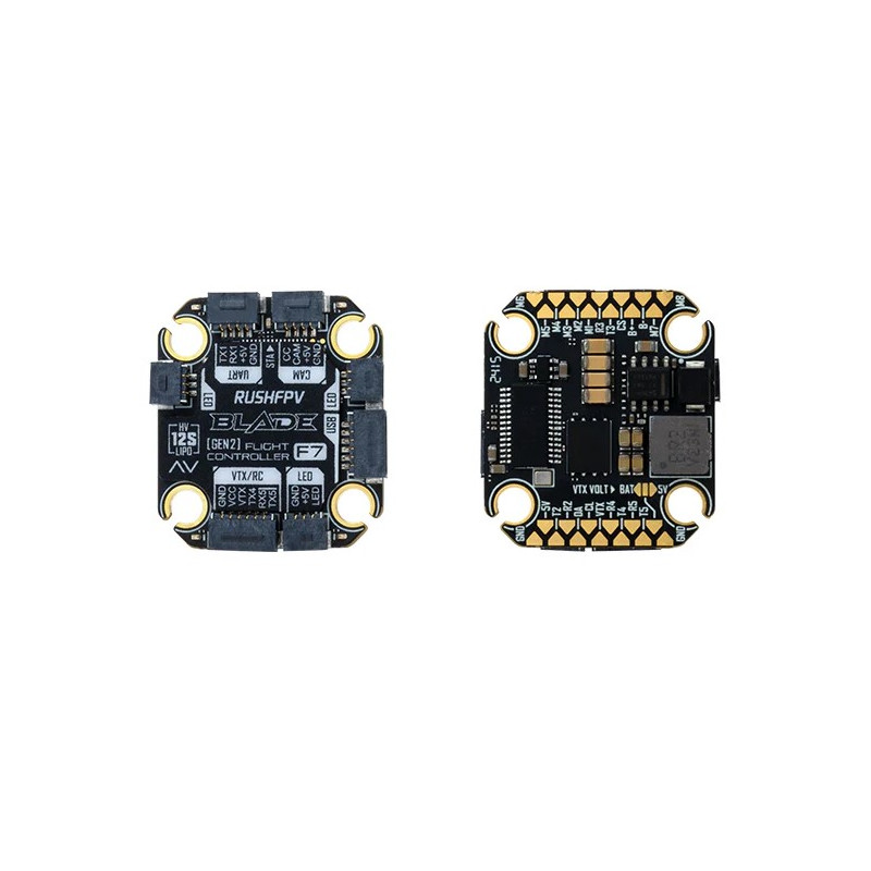 Rush Blade F722 V2 Analog Mini Flight Controller By RushFPV - Drone-fpv ...