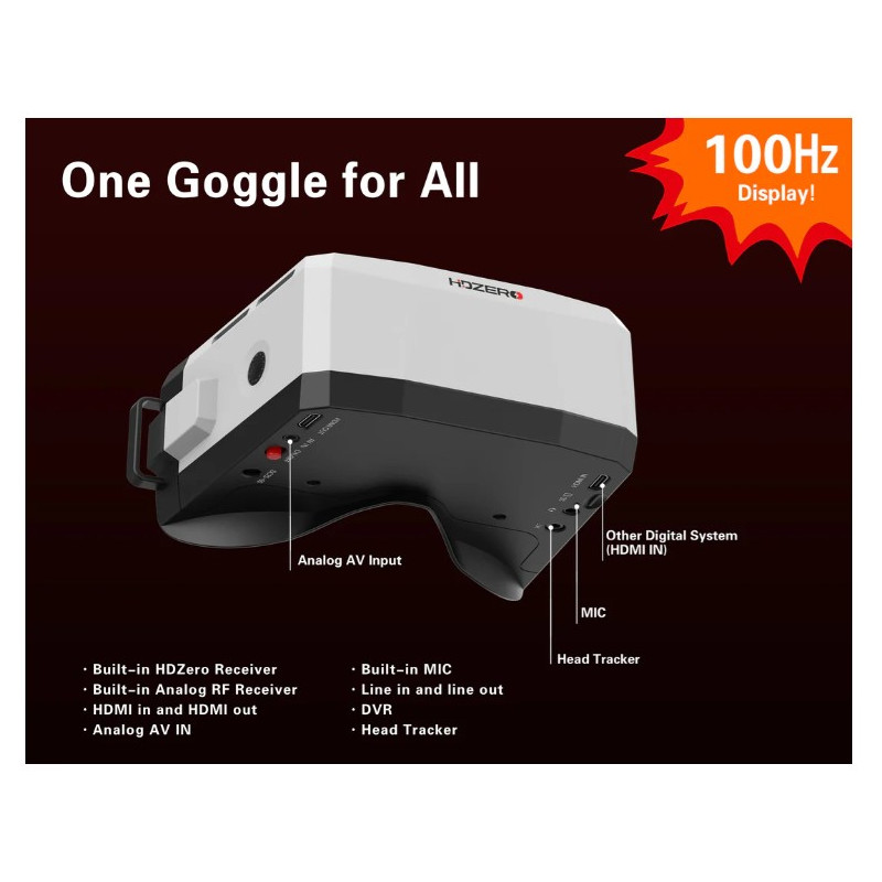 HDZero BoxPro+ FPV Goggles - Drone-FPV-Racer.com