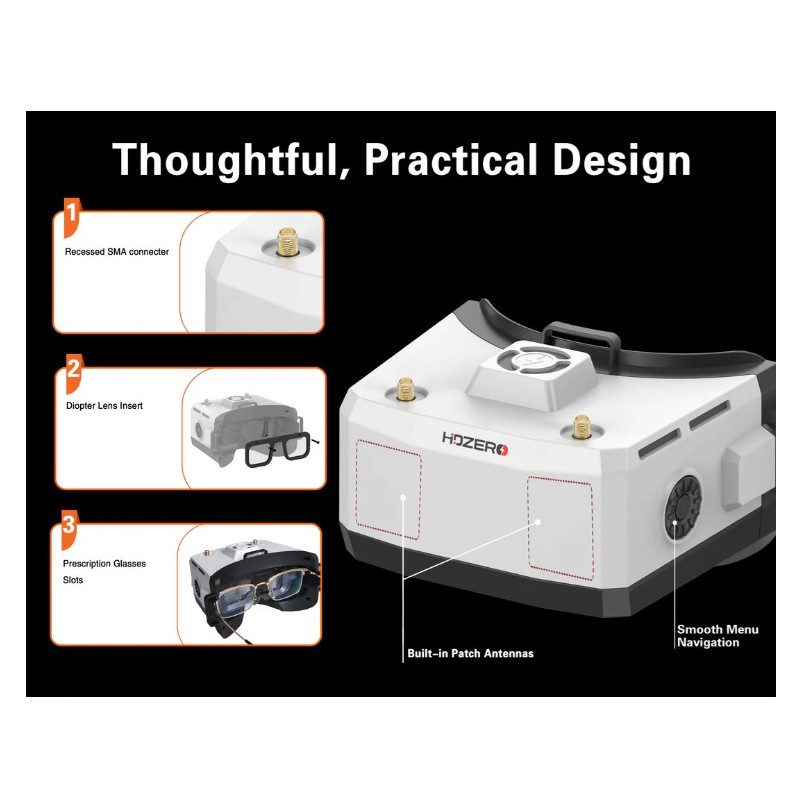 HDZero BoxPro+ FPV Goggles - Drone-FPV-Racer.com