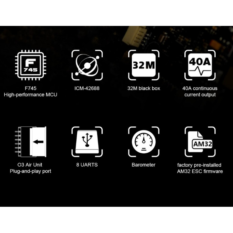AIO Argus F745 40A - AxisFlying - Drone-FPV-Racer.com