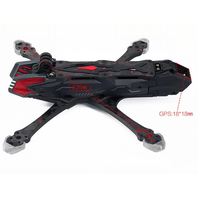 Manta 5 PRO X Frame Kit O4 Pro - AxisFlying - Drone-FPV-Racer.com