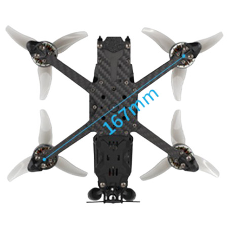 Seeker 35 XL DJI O4 Pro HD 6S BNF ELRS 2.4G + GPS By DeepSpace - Drone ...