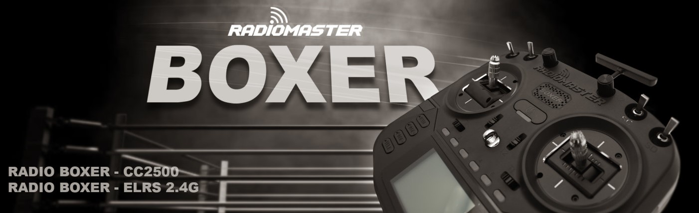 Radio Boxer - CC2500 Batterie Incluse - RadioMaster - Drone-FPV-Racer.com
