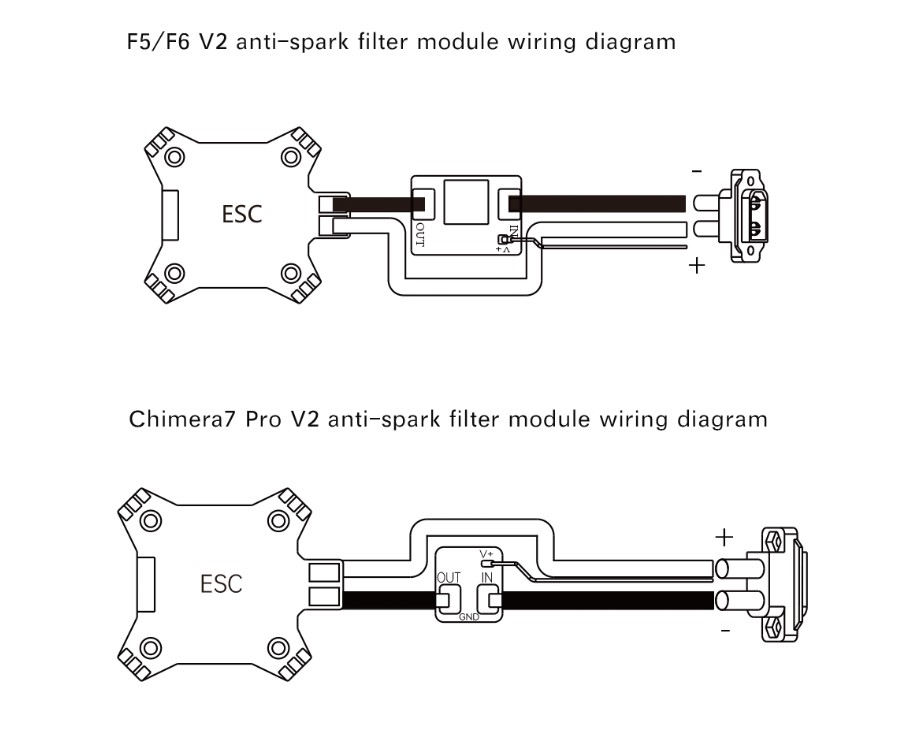 Filtre Anti Spark - Iflight - Drone-FPV-Racer.com